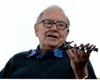 WARREN BUFFETT signed autographed photo Collectible Memorabilia | Autographia