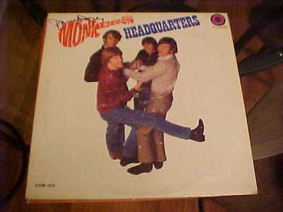 THE MONKEES DAVY JONES SIGNED HEADQUARTERS VINYL ALBUM Collectible ...