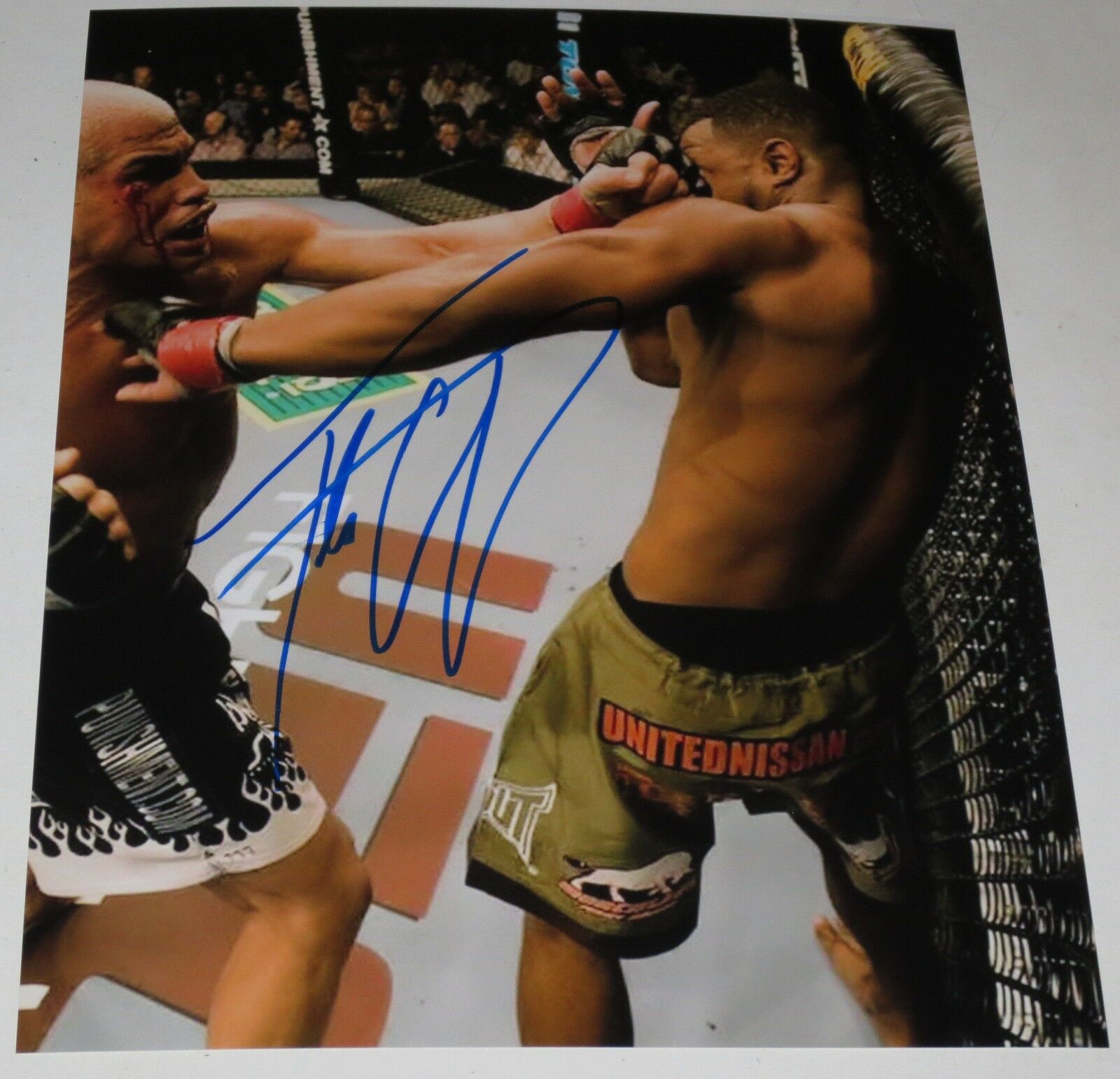 TITO ORTIZ SIGNED 8X10 PHOTO AUTHENTIC AUTOGRAPH MMA UFC FIGHTER COA A ...