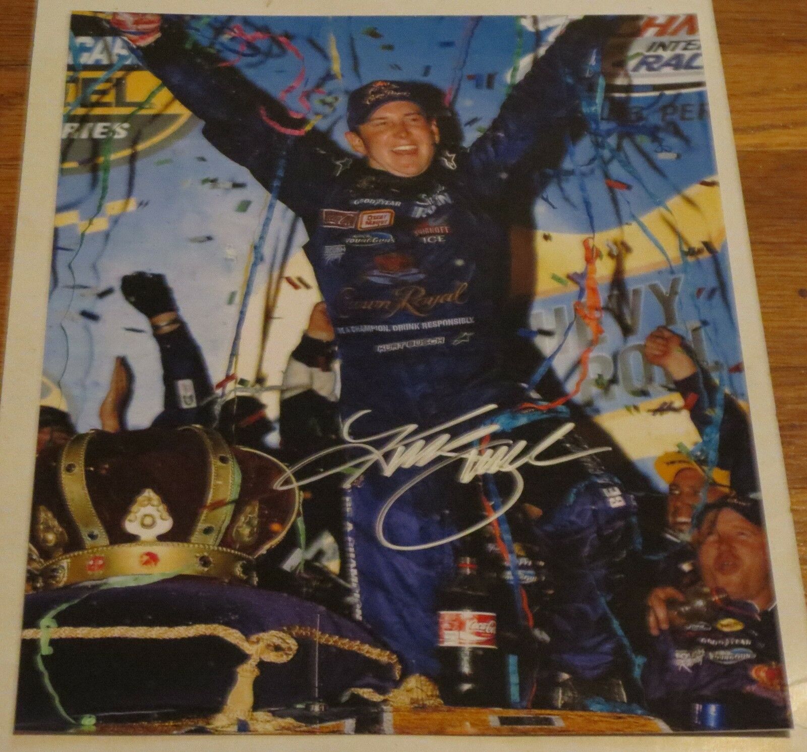 KYLE BUSCH 11X14 SIGNED PHOTO AUTOGRAPH NASCAR RACE CAR DRIVER COA ...