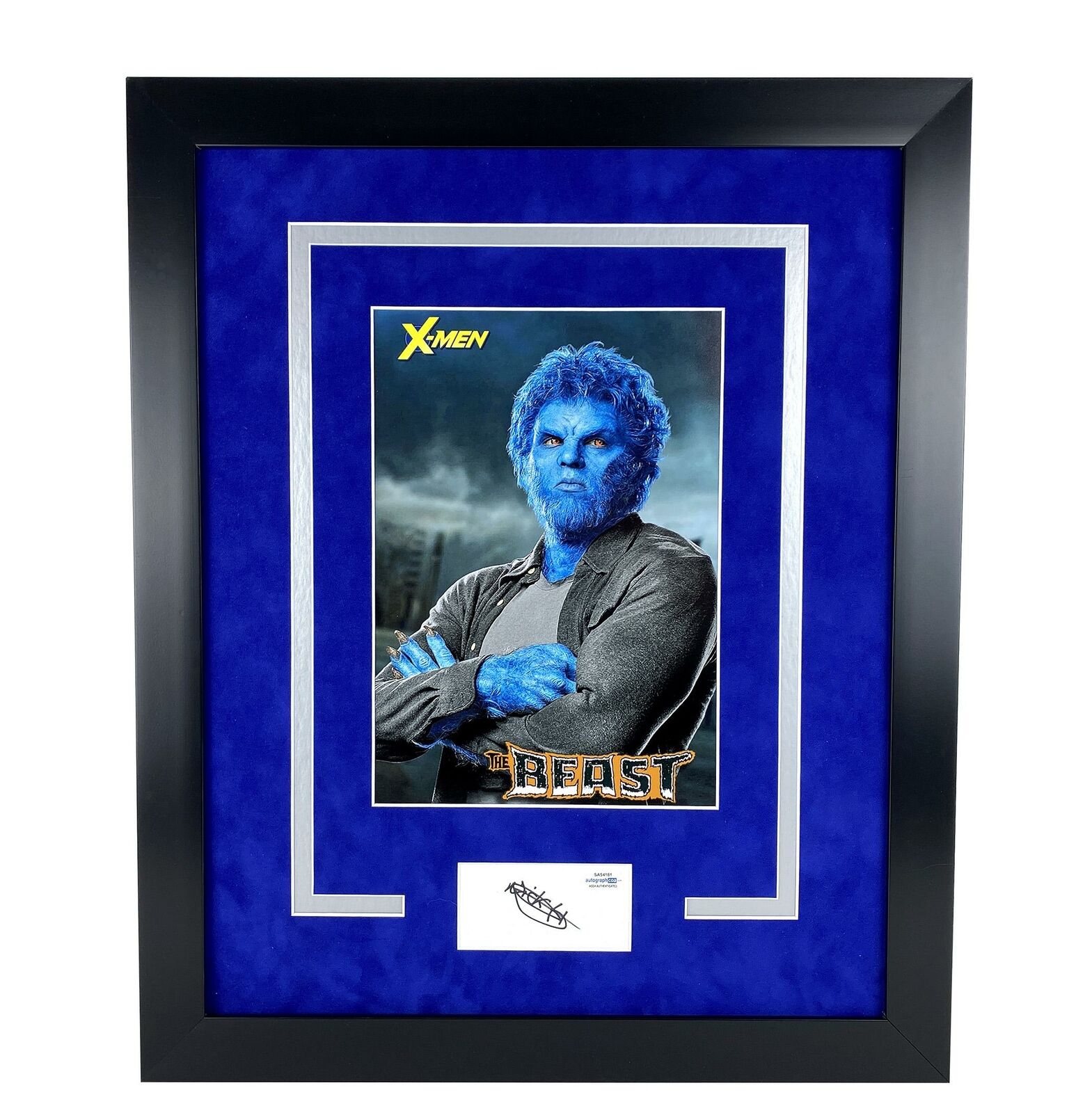 X-Men Beast Nicholas Hoult Autographed Signed 16x20 Photo Display ACOA ...