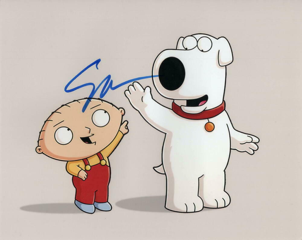SETH MACFARLANE SIGNED AUTOGRAPH 8X10 PHOTO - FAMILY GUY FUNNY, STEWIE ...