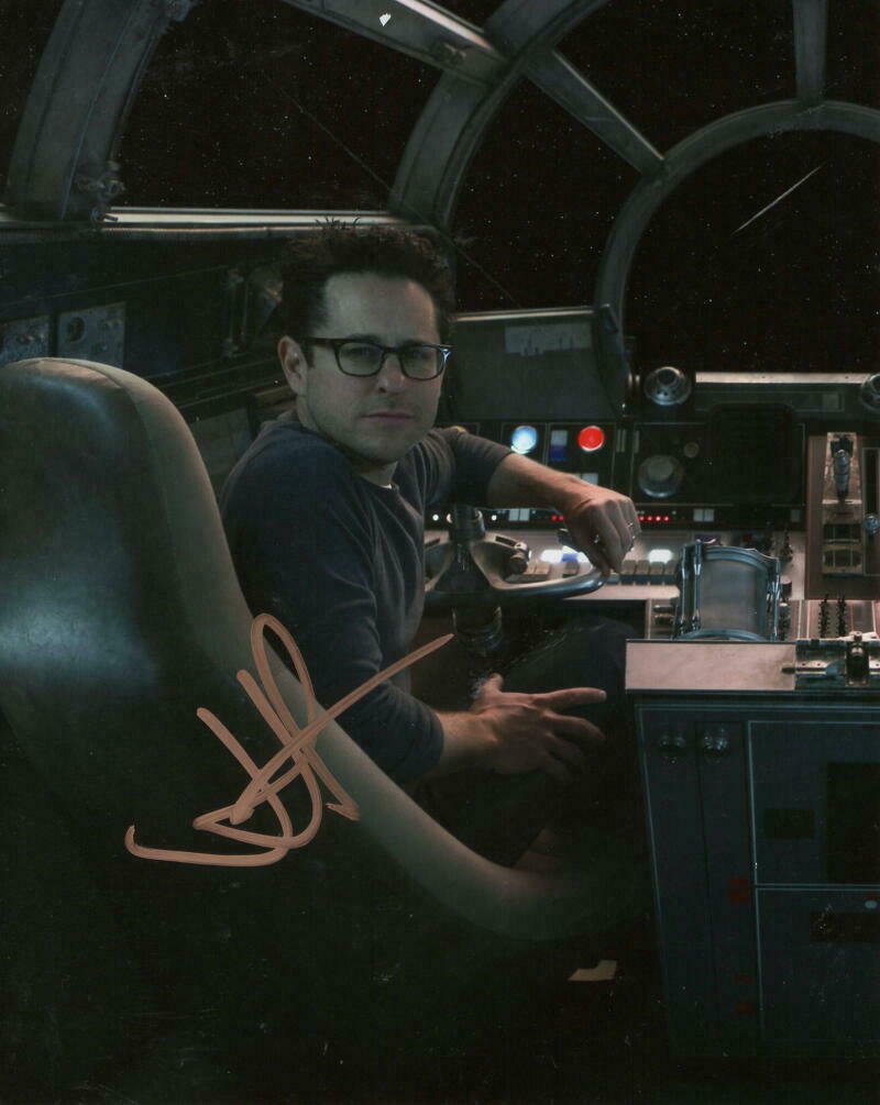 JJ ABRAMS SIGNED AUTOGRAPH 8X10 PHOTO - ALIAS & LOST CREATOR STAR WARS ...