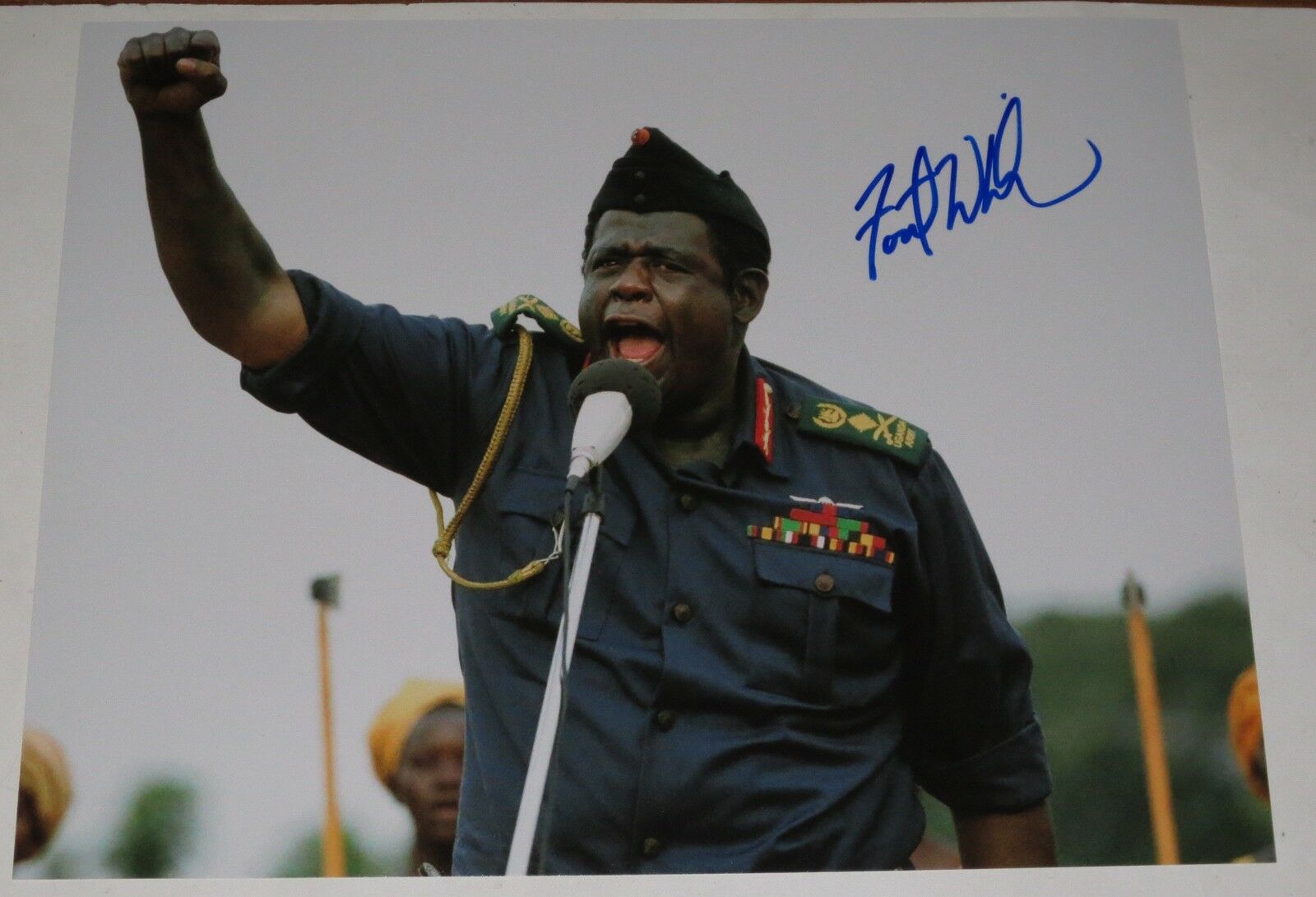 FOREST WHITAKER SIGNED 11X14 PHOTO THE LAST KING OF SCOTLAND AUTOGRAPH ...