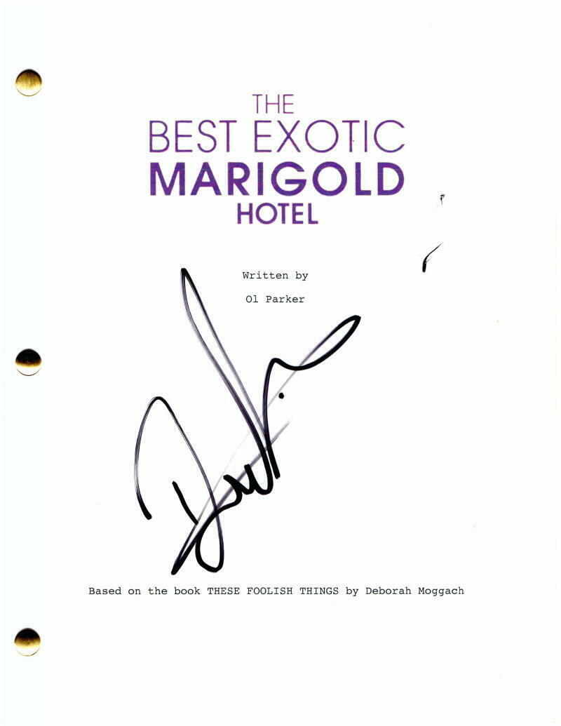 DEV PATEL SIGNED AUTOGRAPH "THE BEST EXOTIC MARIGOLD HOTEL" FULL MOVIE ...