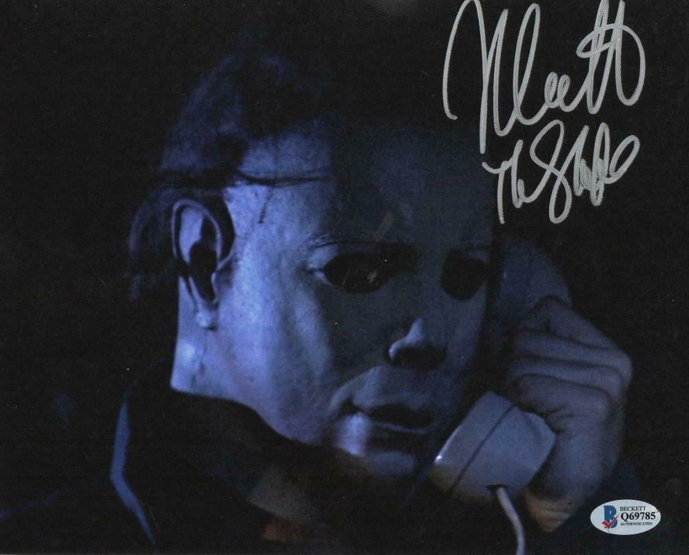 NICK CASTLE SIGNED 8X10 PHOTO HALLOWEEN AUTHENTIC AUTOGRAPH BECKETT ...