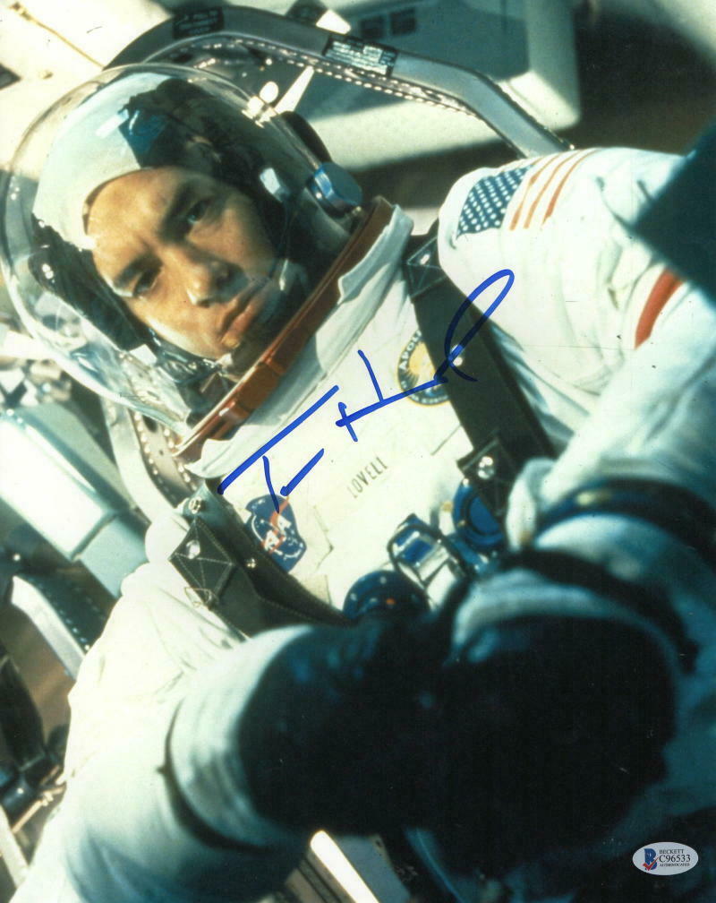 TOM HANKS SIGNED 11X14 PHOTO APOLLO 13 AUTHENTIC AUTOGRAPH BECKETT COA ...
