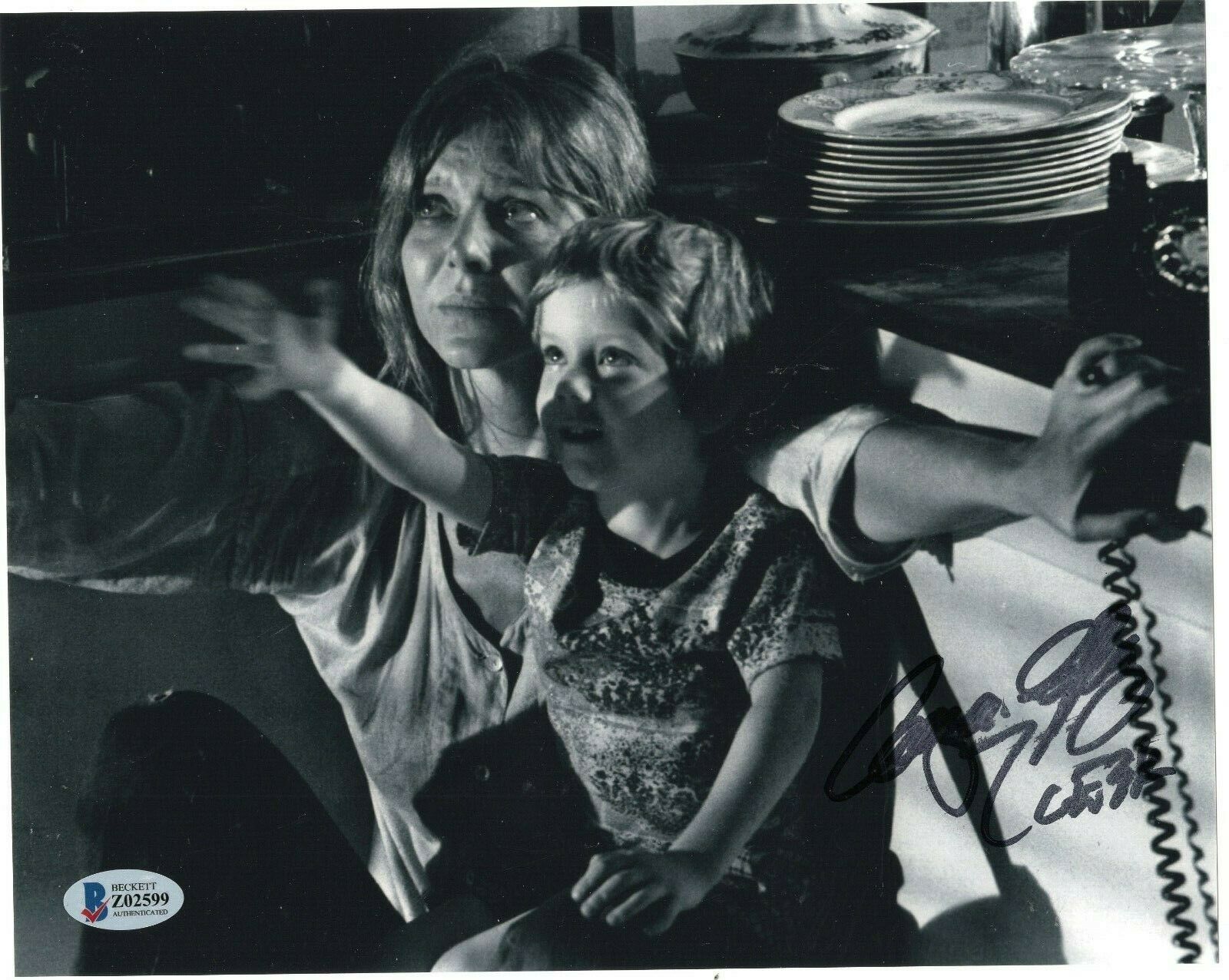 Cary Guffey Signed Close Encounters Third Kind 8x10 Photo w/Beckett COA ...