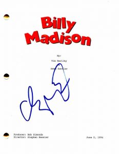Legitimate Adam Sandler Signed Memorabilia | Autographia