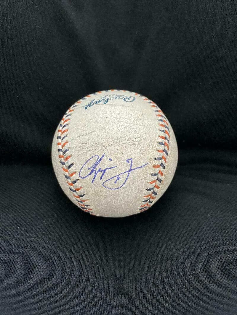 CHIPPER JONES SIGNED AUTOGRAPH BASEBALL BALL - GAME USED 2005 ALL-STAR ...