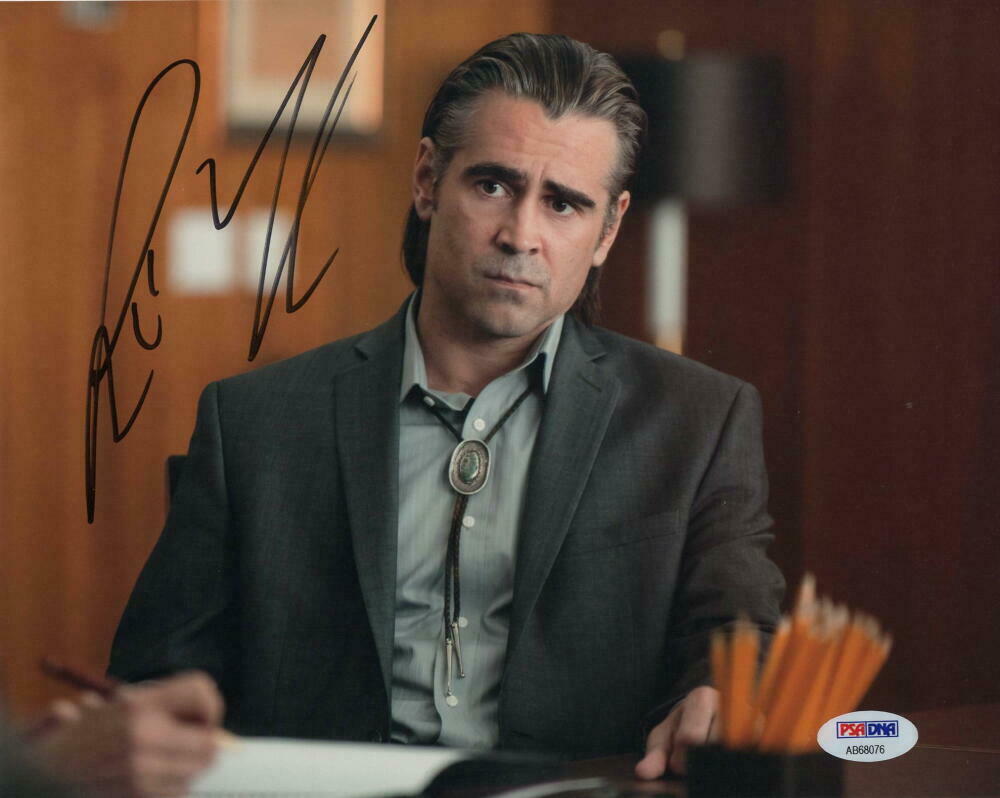 COLIN FARRELL SIGNED AUTOGRAPH 8X10 PHOTO - PHONE BOOTH, TRUE DETECTIVE ...
