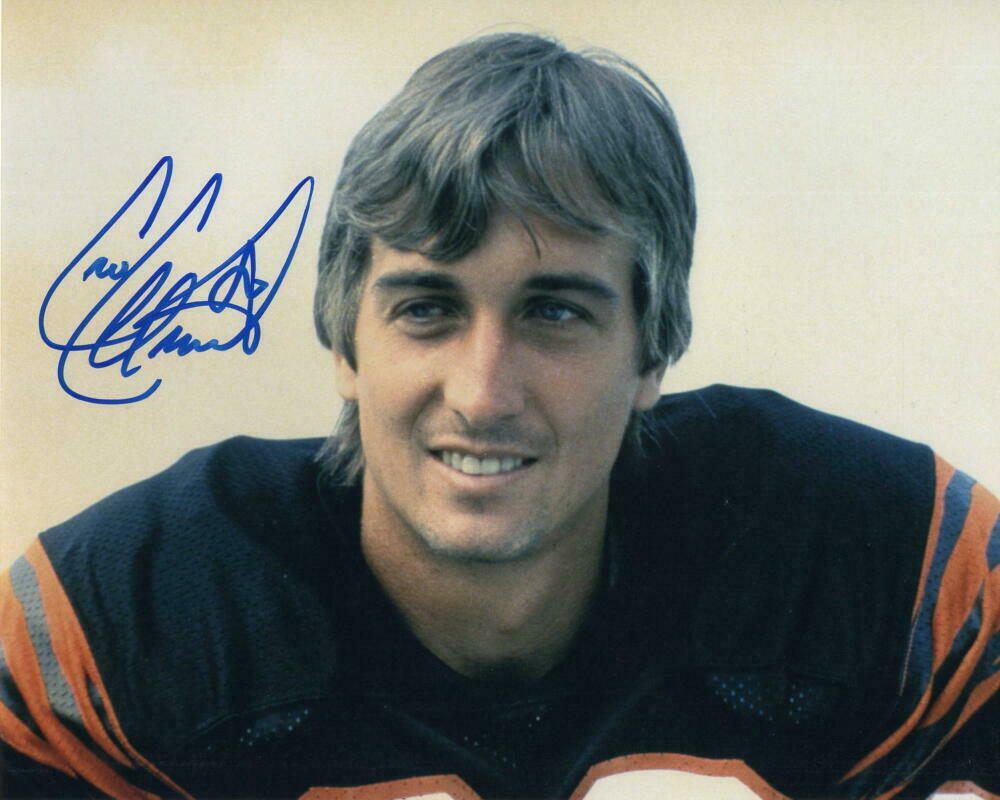 CRIS COLLINSWORTH SIGNED AUTOGRAPH 8x10 PHOTO - CINCINNATI BENGALS ...