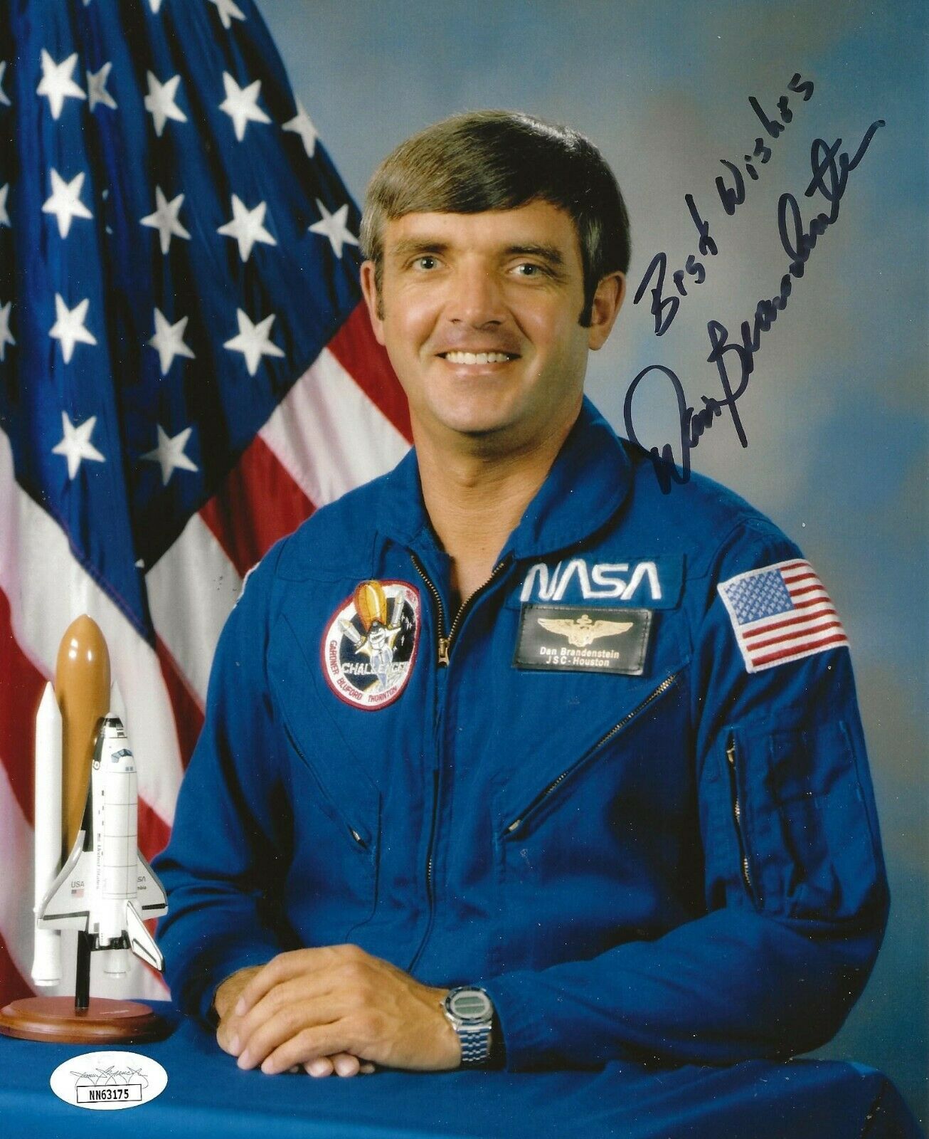 Daniel Brandenstein NASA signed 8x10 photo Astronaut autographed JSA ...