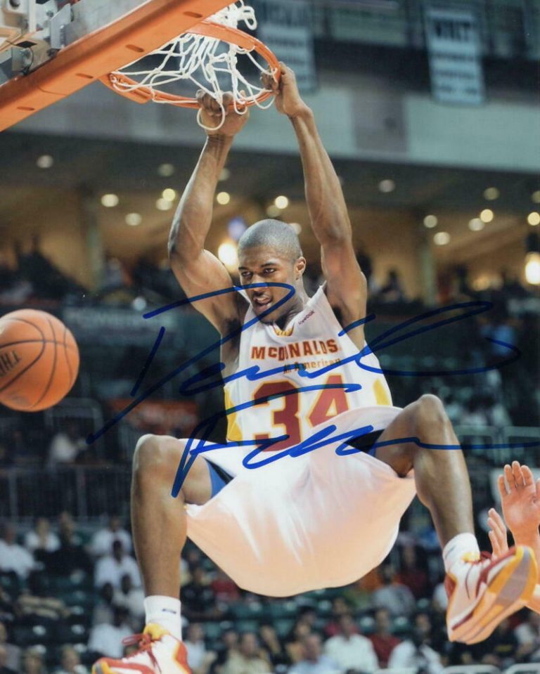 DERRICK FAVORS SIGNED AUTOGRAPH 8X10 PHOTO - UTAH JAZZ STAR, RARE FULL ...
