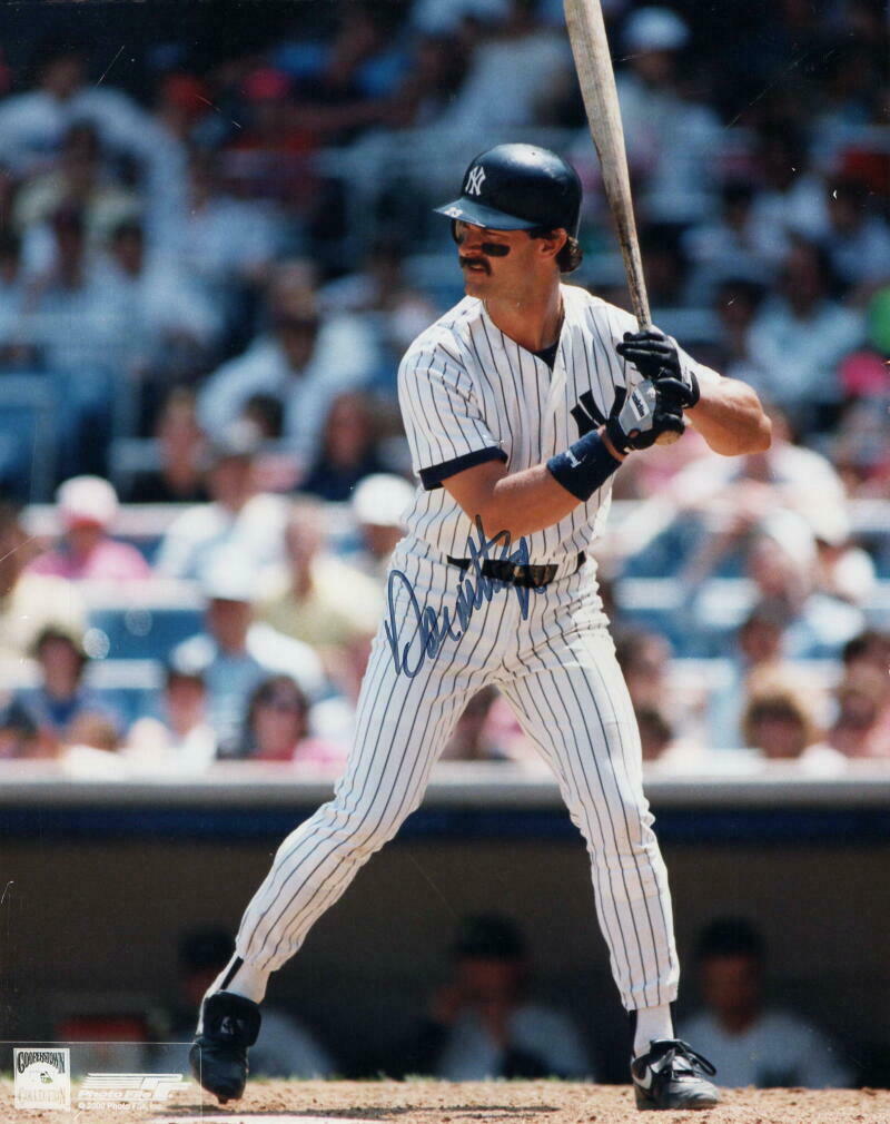 DON MATTINGLY SIGNED AUTOGRAPH 8X10 PHOTO - NEW YORK YANKEES CAPTAIN ...