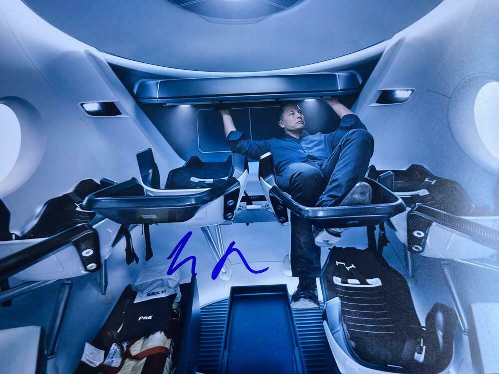 ELON MUSK SIGNED AUTOGRAPH 11X14 PHOTO - SPACEX & TESLA FOUNDER ...