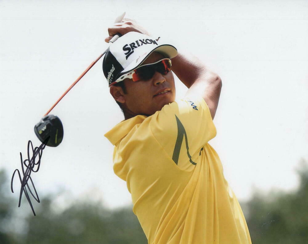 HIDEKI MATSUYAMA SIGNED AUTOGRAPH 8X10 PHOTO - 2021 JAPANESE MASTERS ...