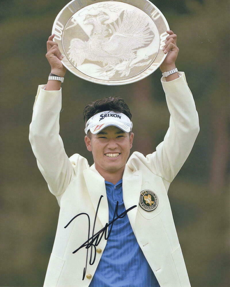 HIDEKI MATSUYAMA SIGNED AUTOGRAPH 8X10 PHOTO - 2021 MASTERS CHAMPION ...
