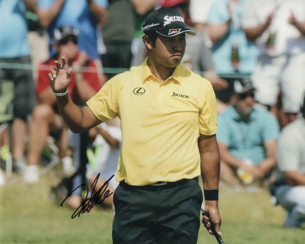 HIDEKI MATSUYAMA SIGNED AUTOGRAPH 8X10 PHOTO - 2021 MASTERS CHAMPION ...