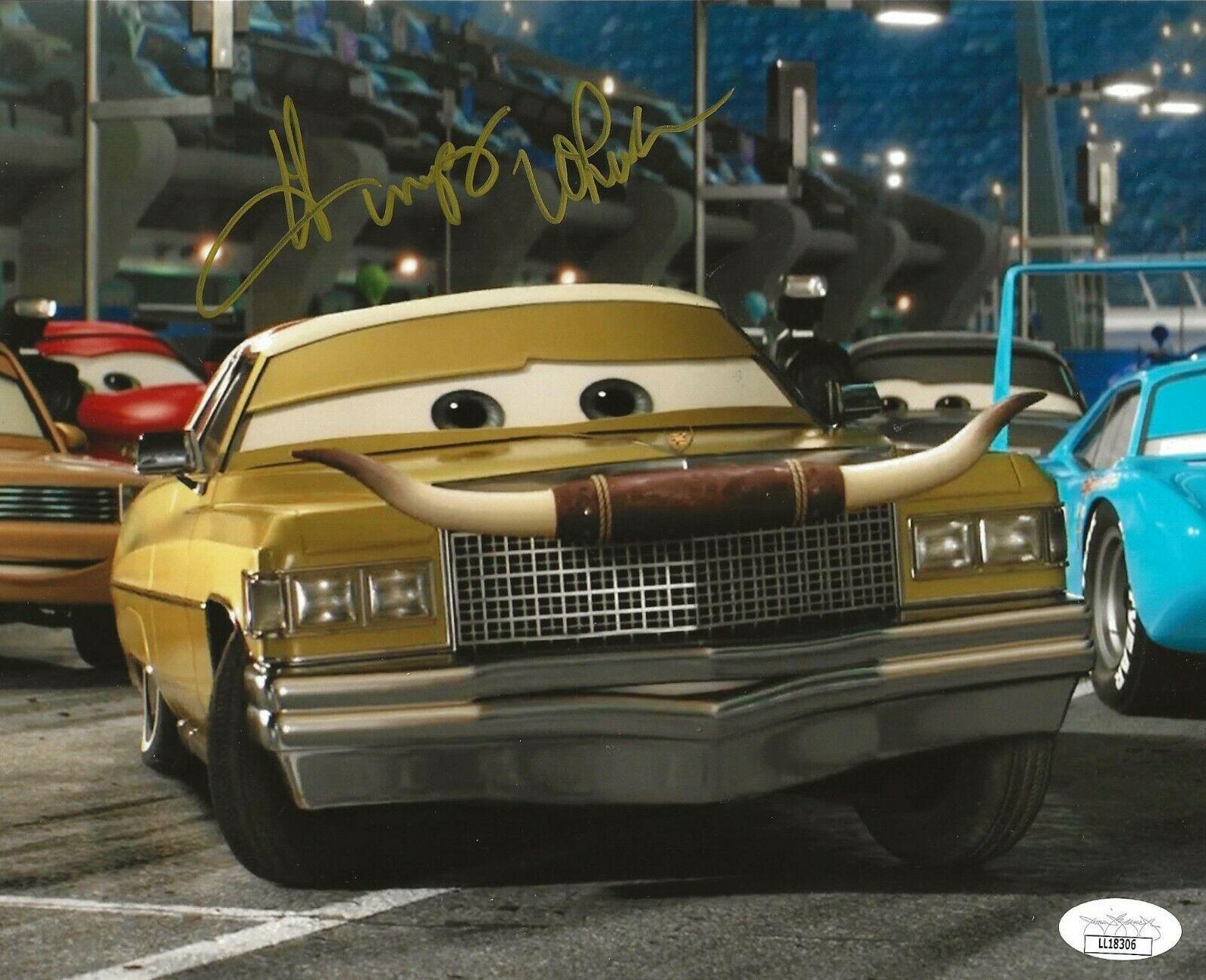Humpy Wheeler signed Disney Cars Movie 8x10 photo autographed Tex ...