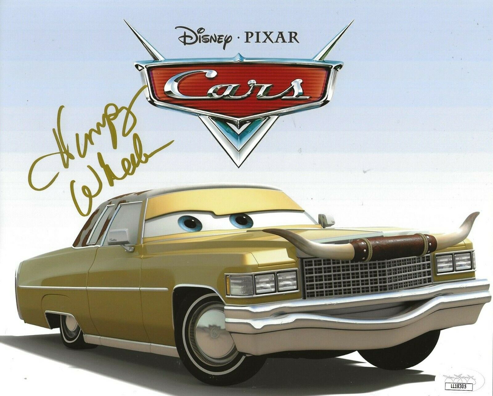 Humpy Wheeler signed Disney Cars Movie 8x10 photo autographed Tex ...
