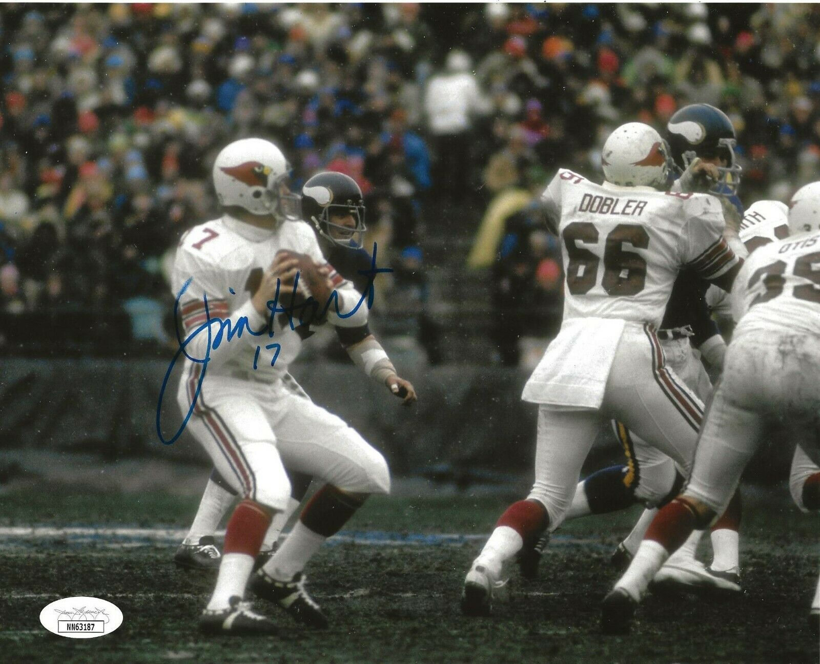 Jim Hart signed St. Louis Cardinals 8x10 photo autographed 3 JSA ...