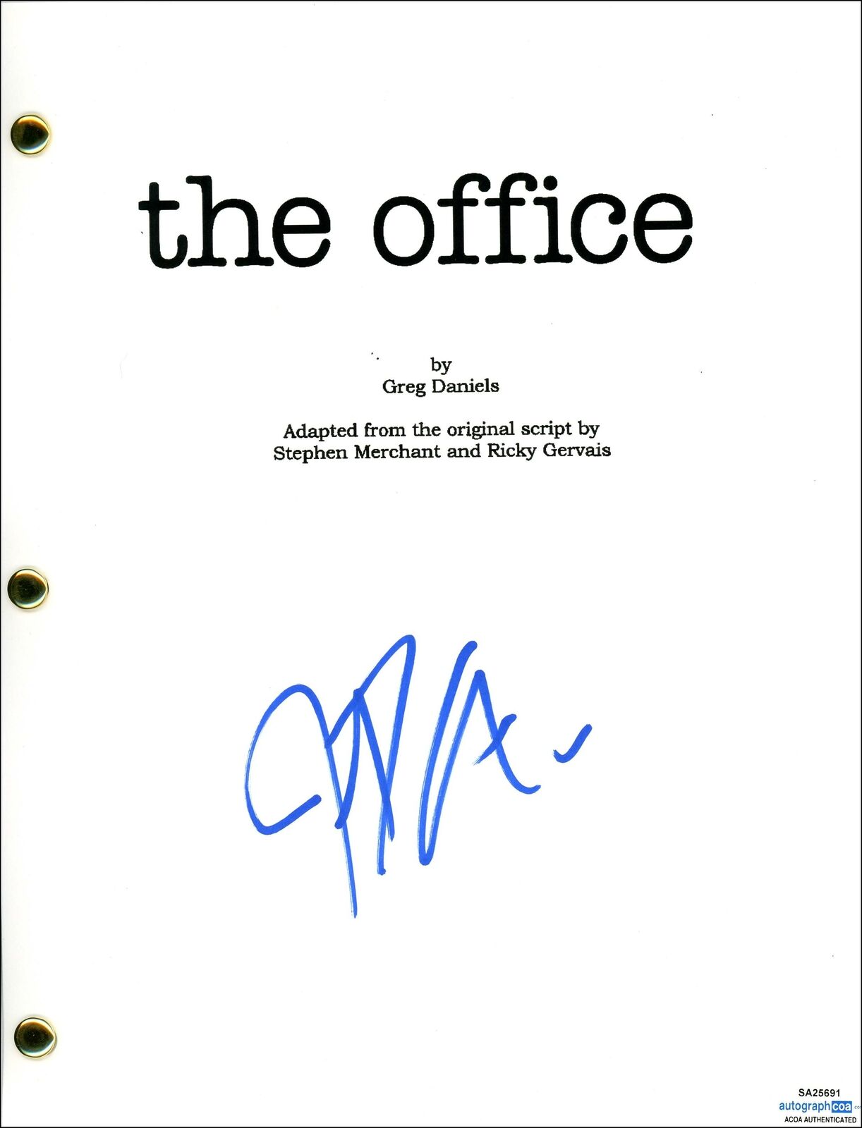 John Krasinski "The Office" AUTOGRAPH Signed Full Pilot Episode Script ...