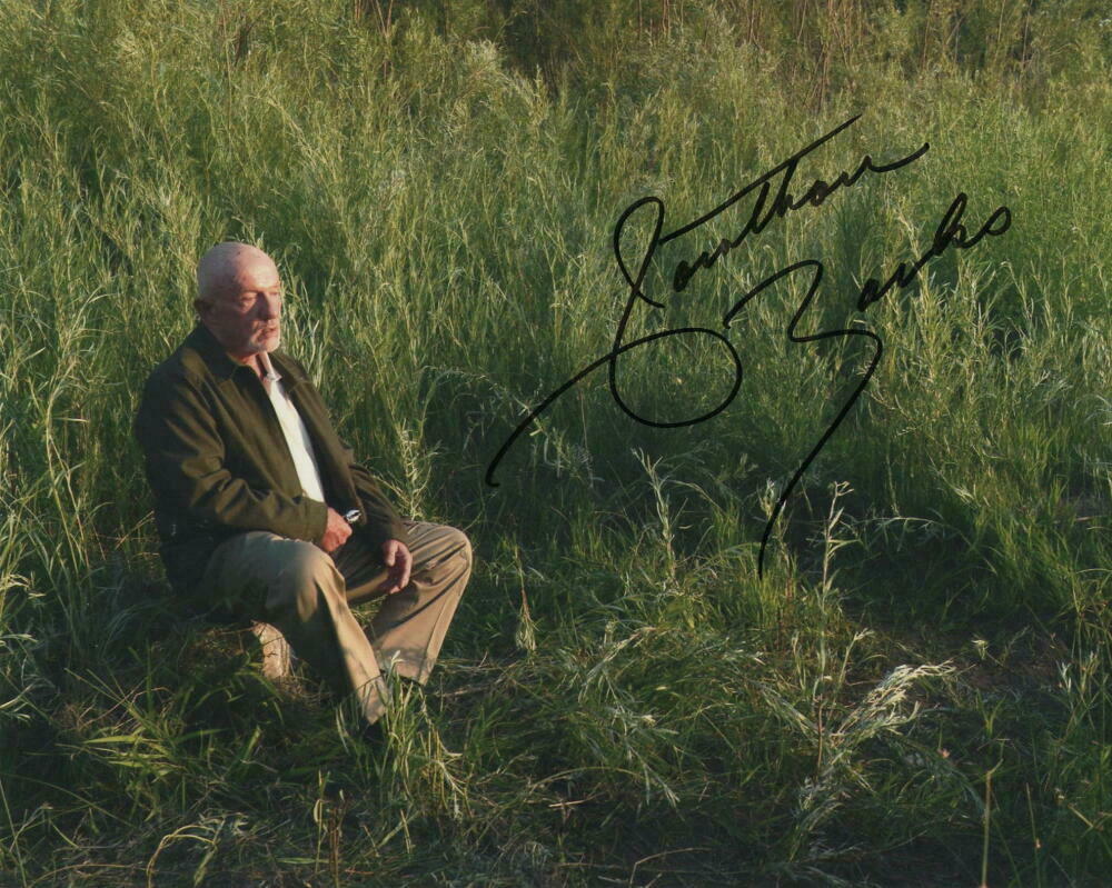 JONATHAN BANKS SIGNED AUTOGRAPH 8X10 PHOTO - BETTER CALL SAUL BREAKING ...