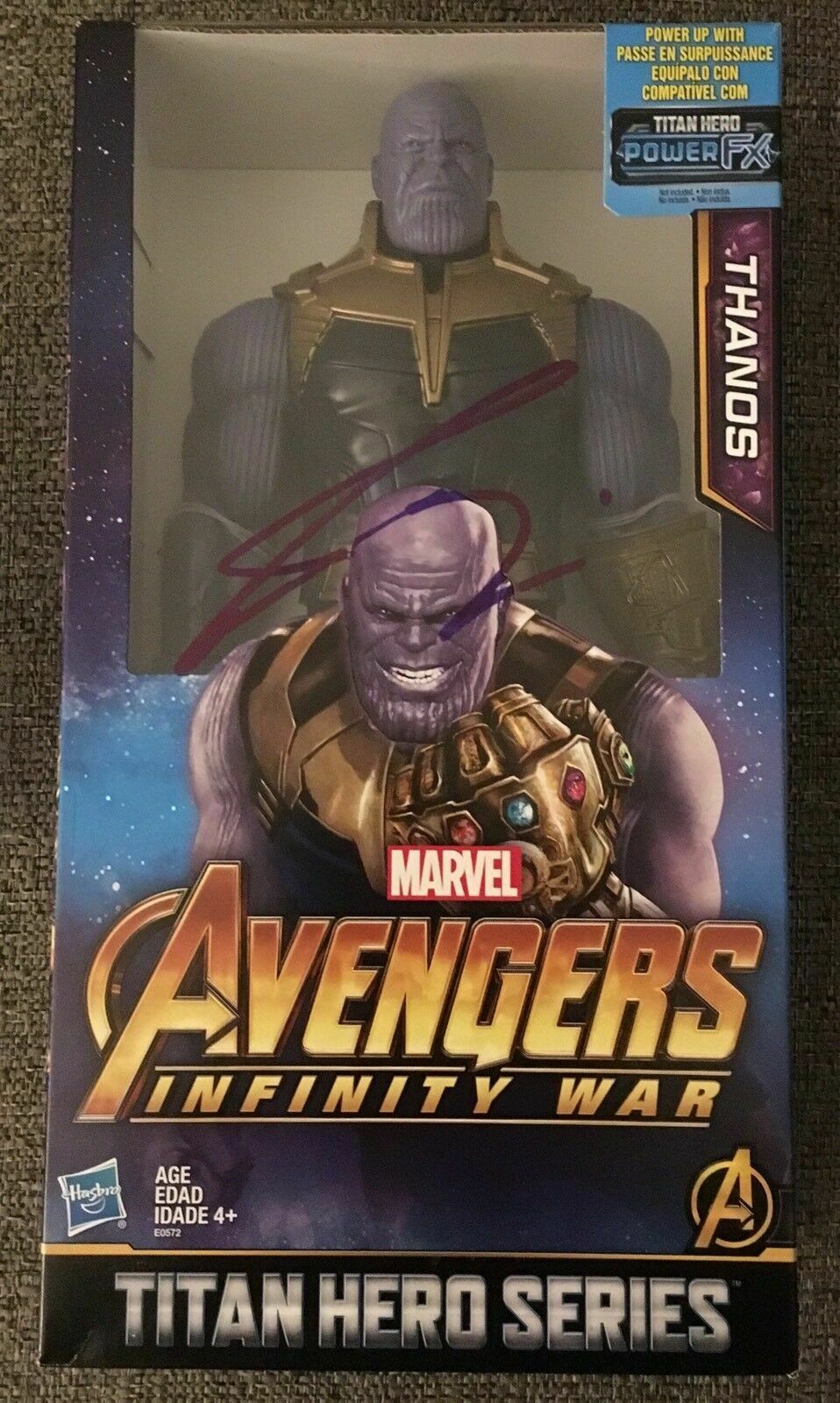 JOSH BROLIN THANOS SIGNED AUTOGRAPH "AVENGERS INFINITY WAR" TITAN ...