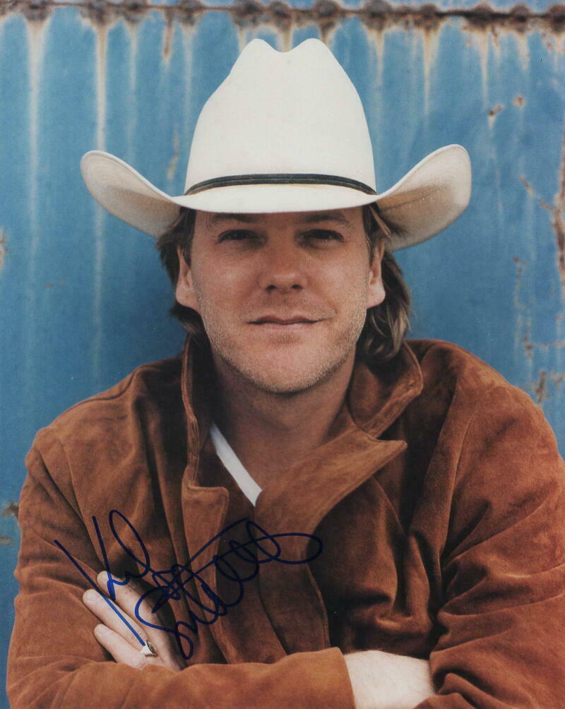 KIEFER SUTHERLAND SIGNED AUTOGRAPH 8x10 PHOTO - JACK BAUER 24, FULL ...