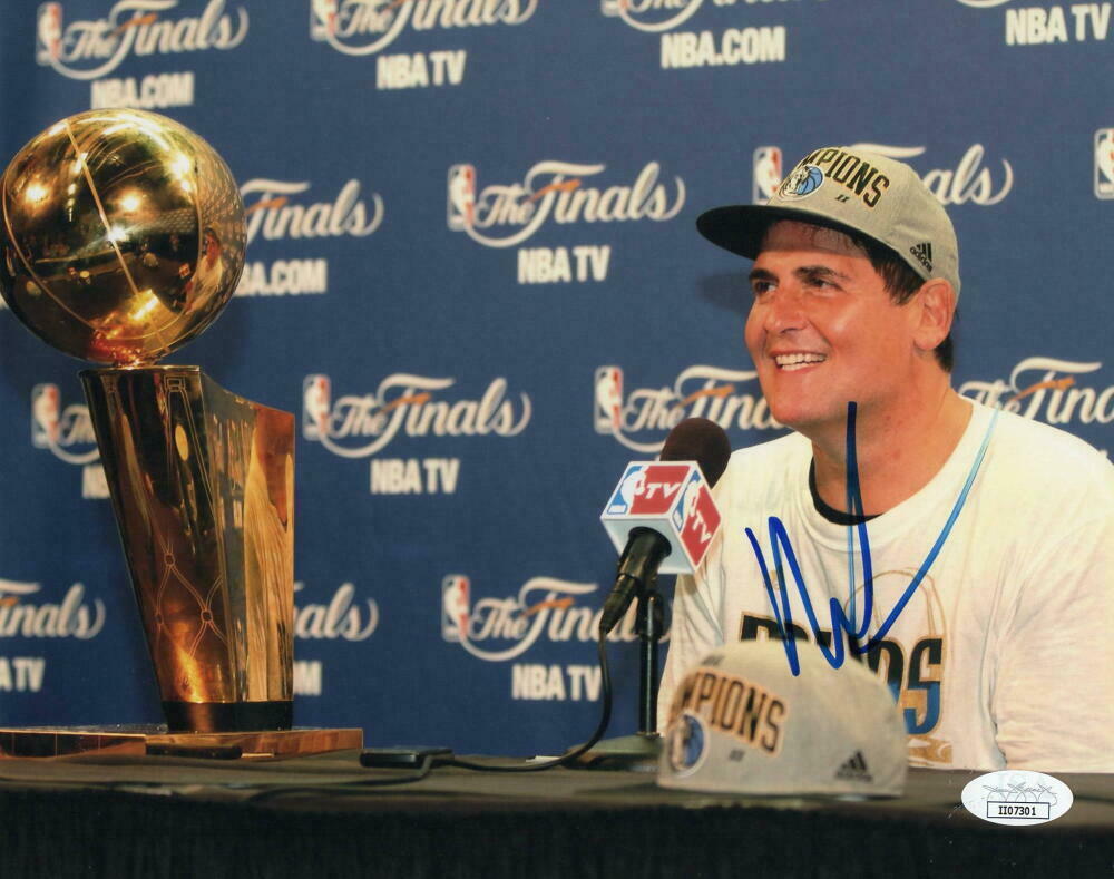 MARK CUBAN SIGNED AUTOGRAPH 8X10 PHOTO - MAVERICKS OWNER, NBA CHAMPION ...