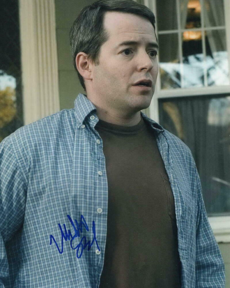 MATTHEW BRODERICK SIGNED AUTOGRAPH 8x10 PHOTO - FERRIS BUELLER'S DAY ...