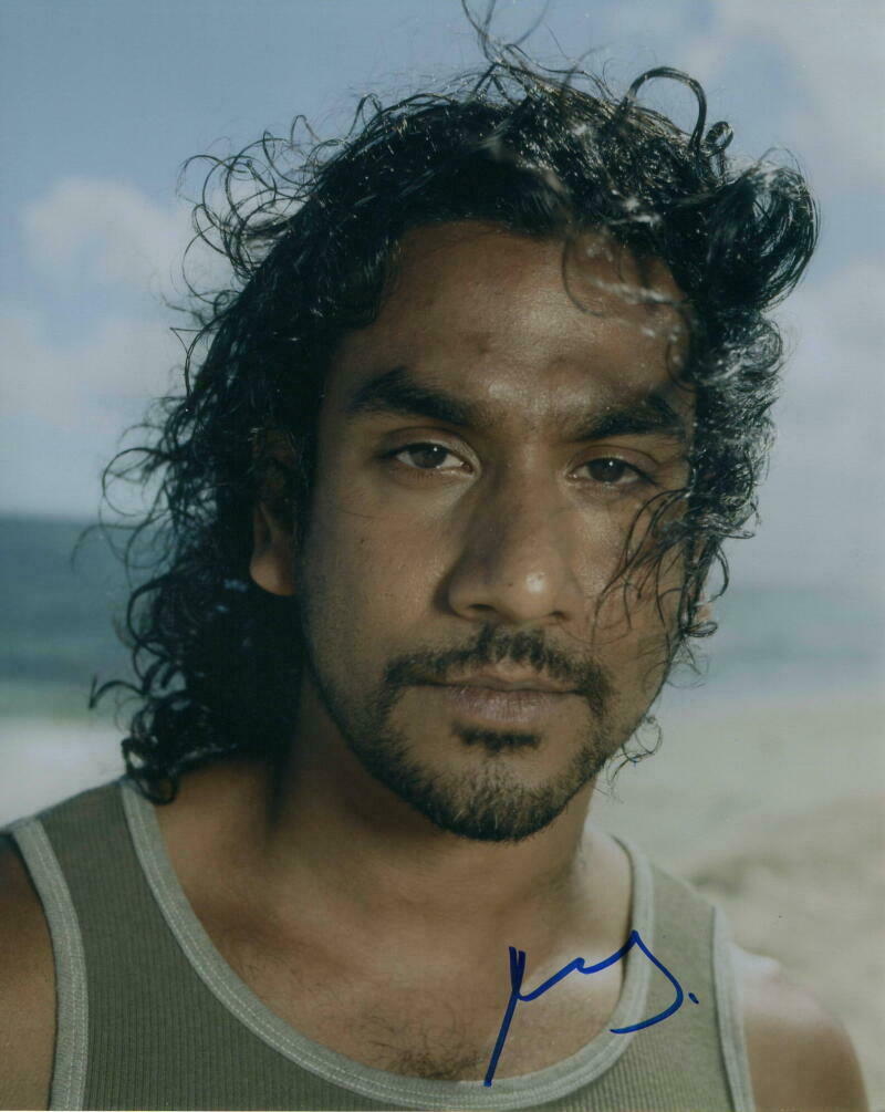 NAVEEN ANDREWS SIGNED AUTOGRAPH 8x10 PHOTO - SEXY SAYID LOST THE ...