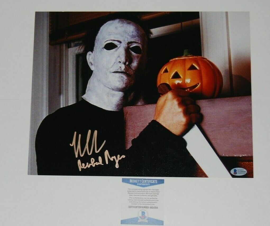 NICK CASTLE signed (HALLOWEEN) Movie autographed 11X14 photo BECKETT ...