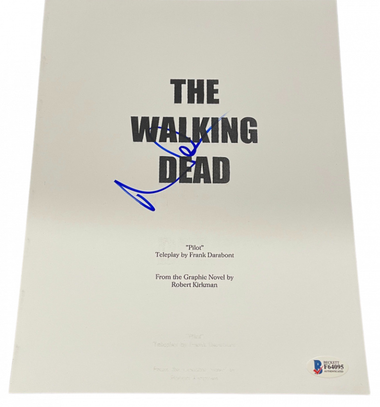 Authentic Memorabilia from The Walking Dead | Autographia
