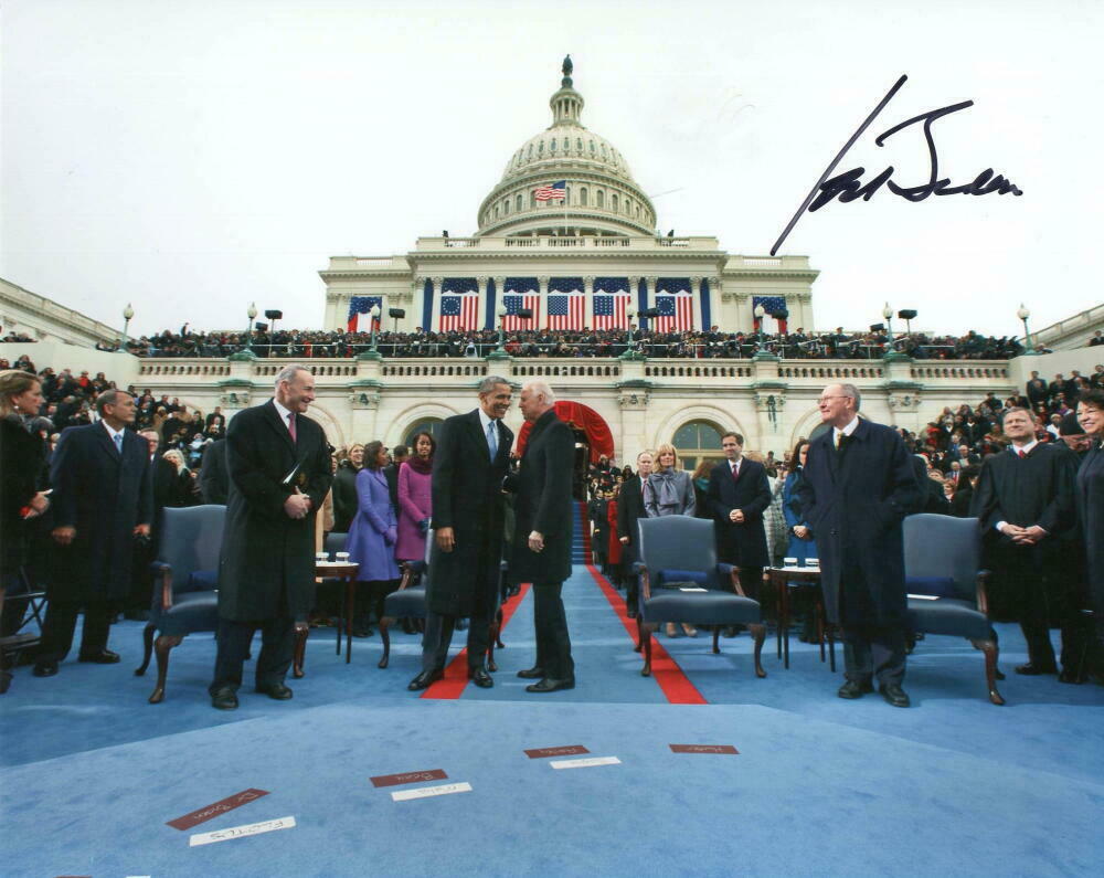 PRESIDENT JOE BIDEN SIGNED AUTOGRAPH 8X10 PHOTO - ON INAUGURATION DAY ...