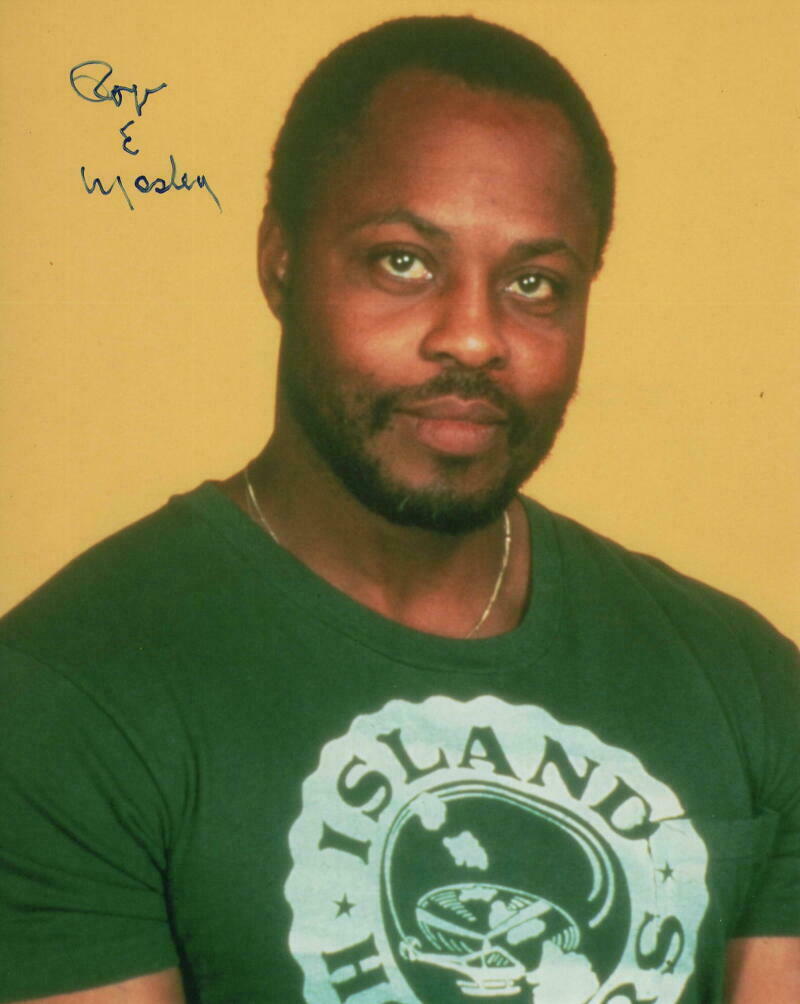 ROGER E MOSLEY SIGNED AUTOGRAPH 8X10 PHOTO - TC ON MAGNUM PI STUD, RARE ...