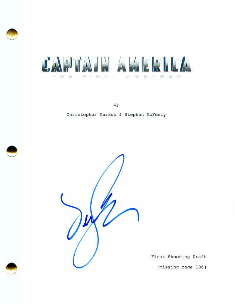 SEBASTIAN STAN SIGNED AUTOGRAPH "CAPTAIN AMERICA THE FIRST AVENGER ...