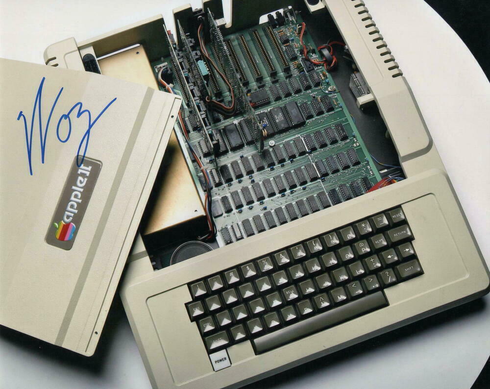 STEVE WOZ WOZNIAK SIGNED AUTOGRAPH 8X10 PHOTO - APPLE INC COMPUTER ...