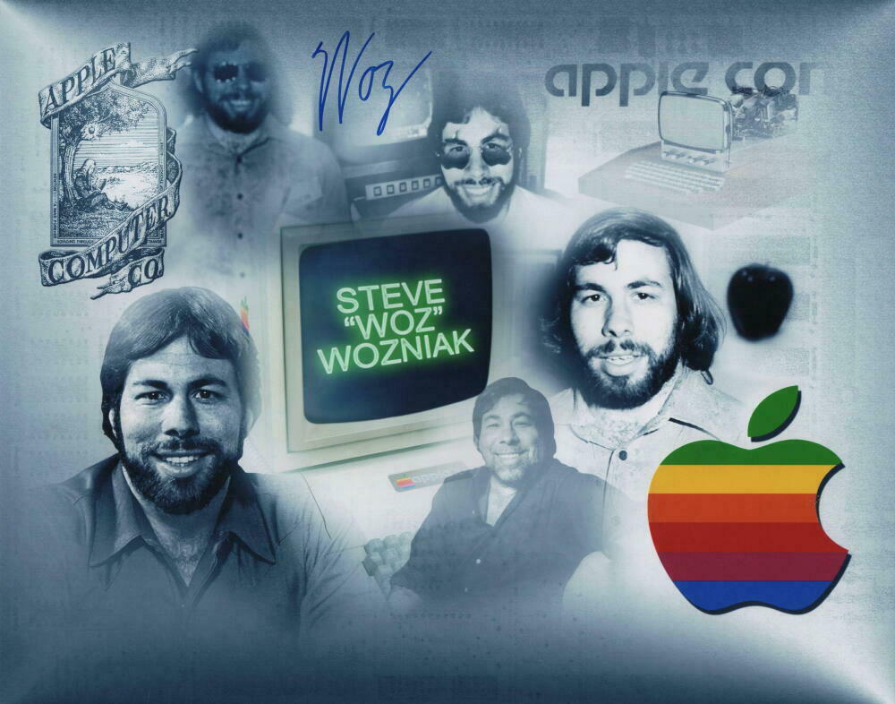 STEVE WOZNIAK SIGNED AUTOGRAPH 11X14 PHOTO - THE WOZ, APPLE COMPUTERS ...