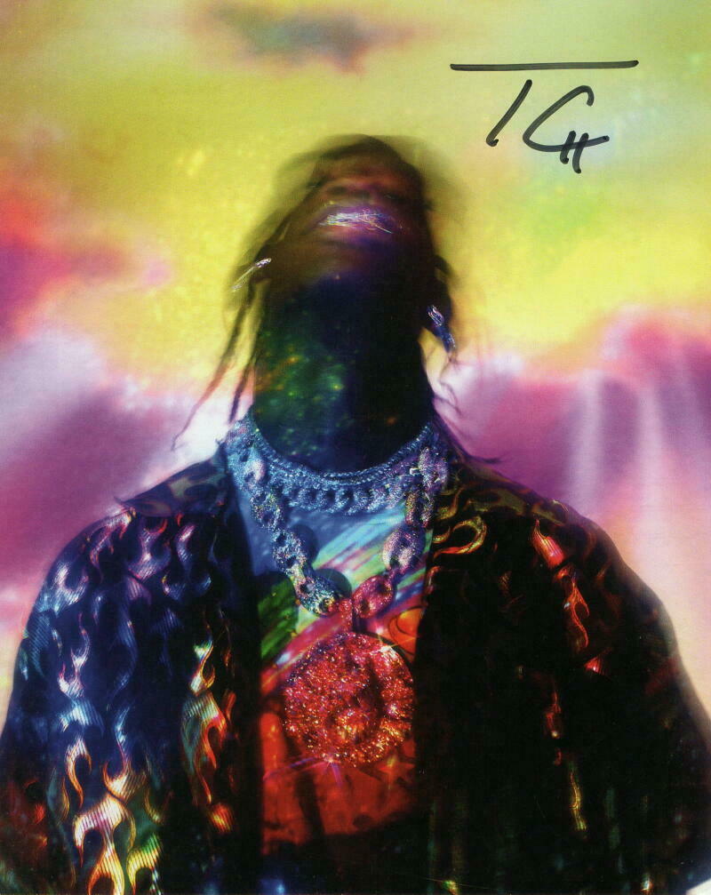 TRAVIS SCOTT SIGNED AUTOGRAPH 8X10 PHOTO - ASTROWORLD, UTOPIA, RODEO ...