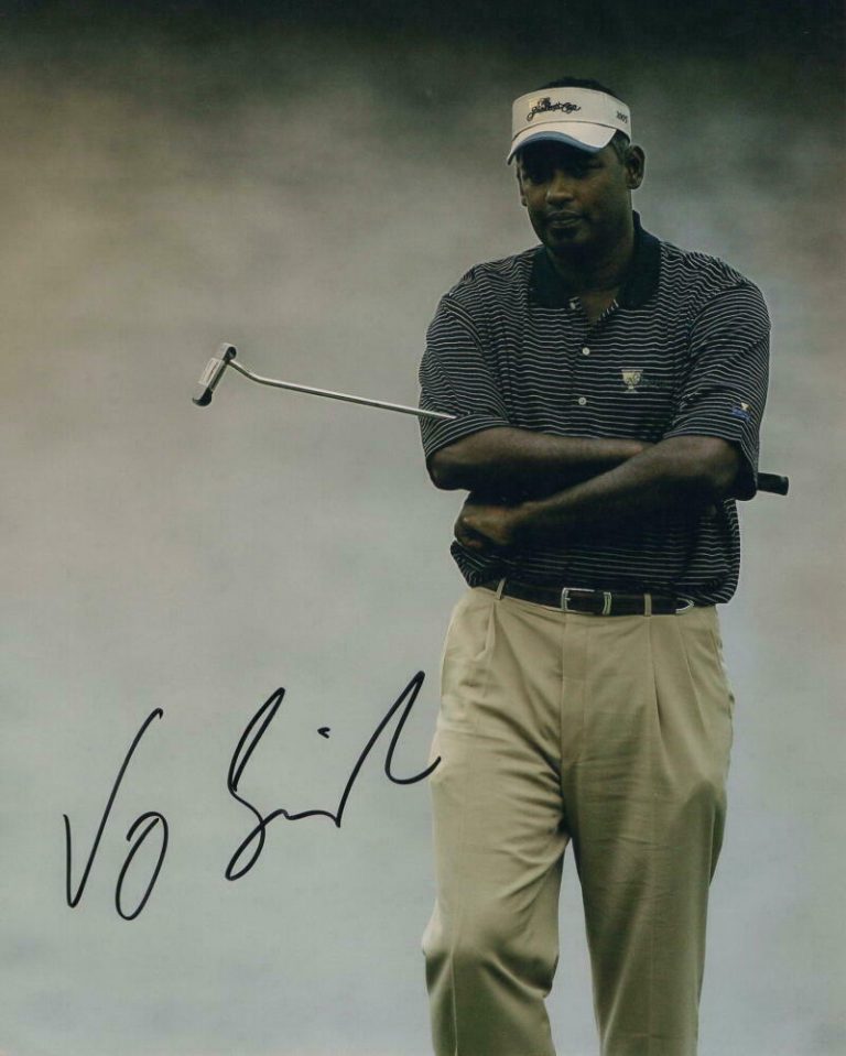 VIJAY SINGH SIGNED AUTOGRAPH 8X10 PHOTO - MASTERS & PGA MAJOR CHAMPION ...