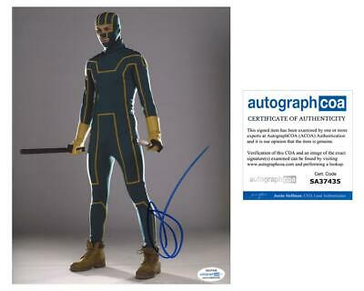 Aaron Taylor-Johnson "Kick Ass" AUTOGRAPH Signed 8x10 Photo K ACOA ...
