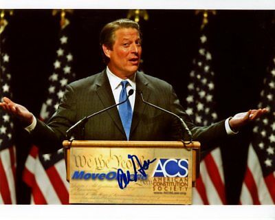 AL GORE signed autographed photo | Autographia