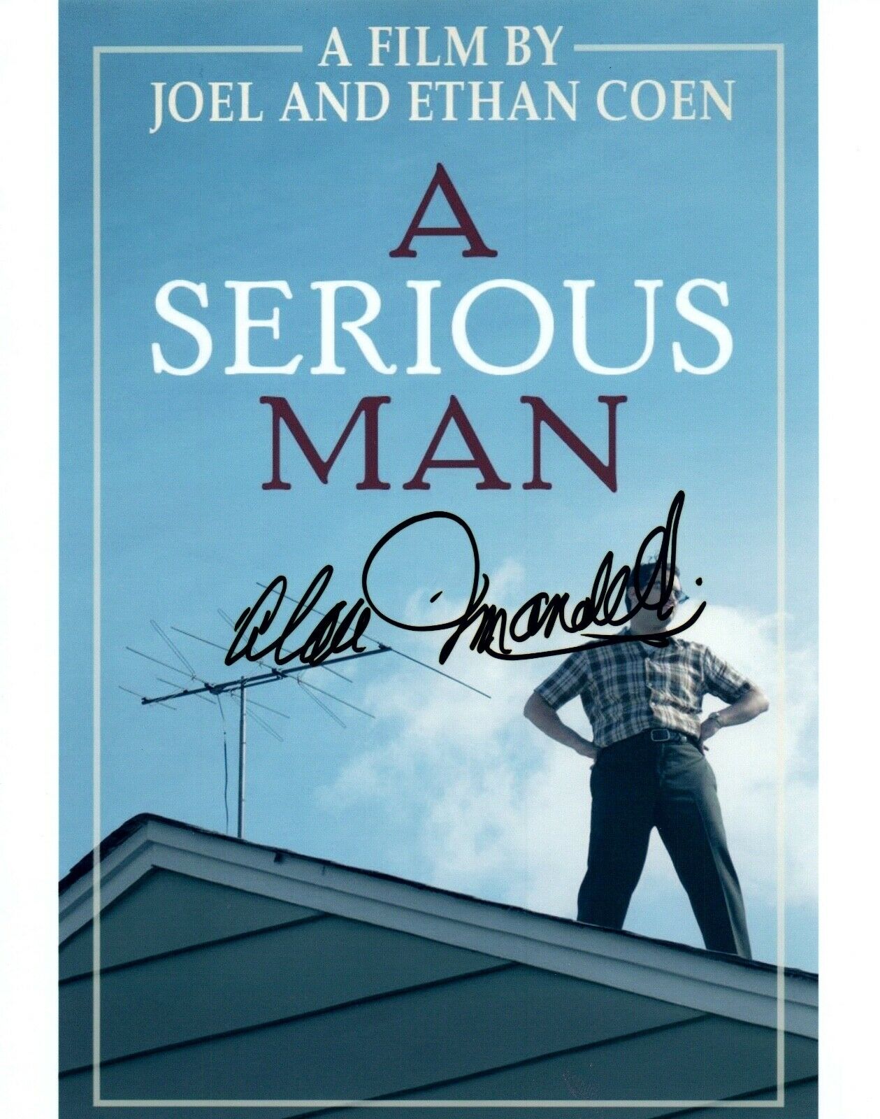 Alan Mandell Signed Autograph 8x10 Photo A SERIOUS MAN Actor COA ...