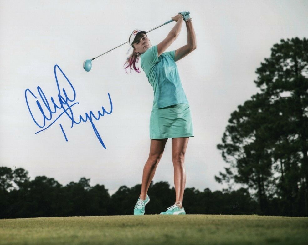 ALEXIS LEXI THOMPSON signed autographed LPGA GOLF photo | Autographia