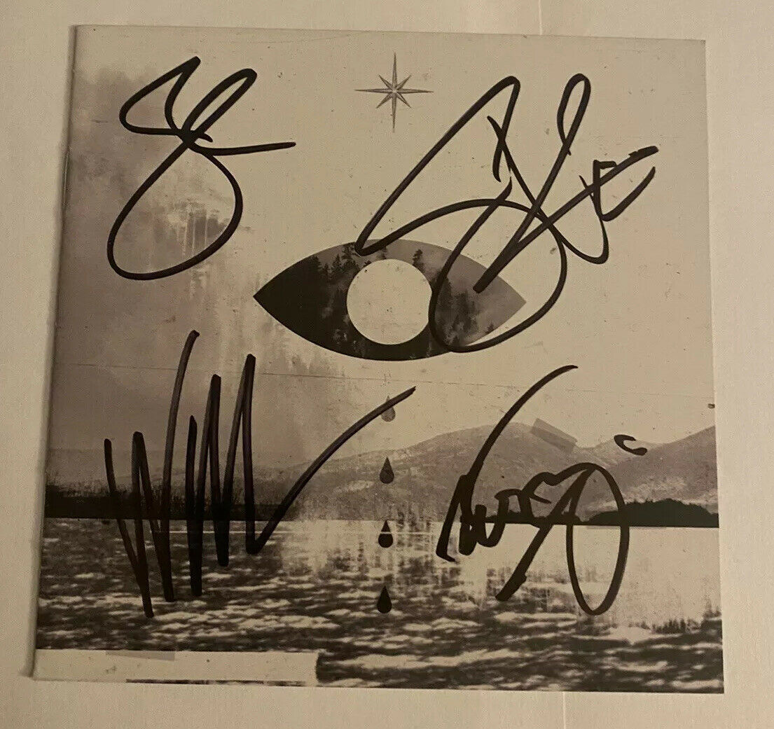 Alice IN Chains signed autographed cd cover Rainier Fog Authentic Jerry Cantrell | Autographia