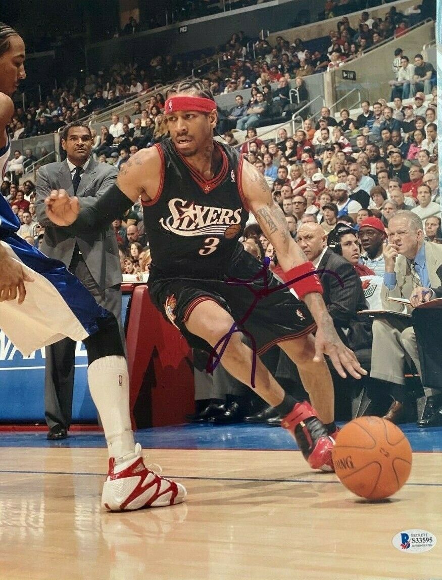 Allen Iverson signed autographed 11x14 photo Beckett Certified ...