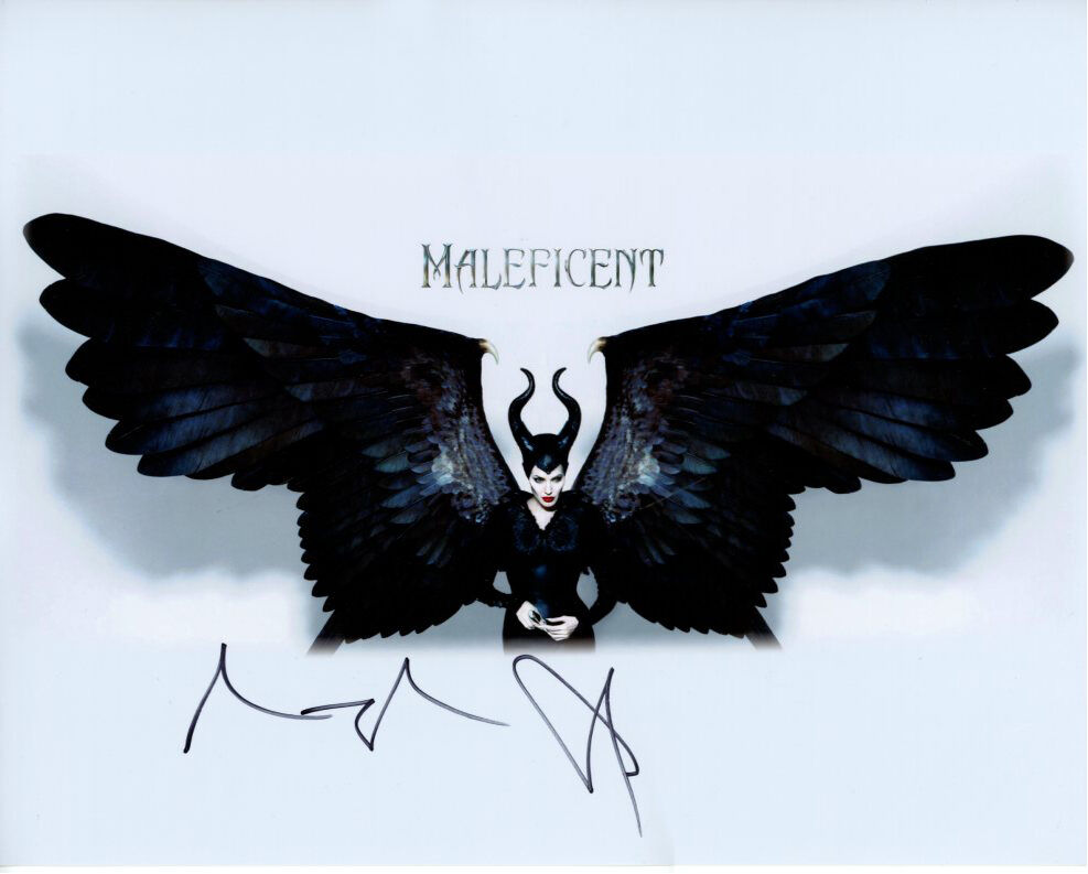 ANGELINA JOLIE signed autographed MALEFICENT 11x14 photo | Autographia