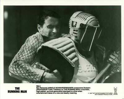 Arnold Schwarzenegger The Running Man Original Press 8X10 Photo ...